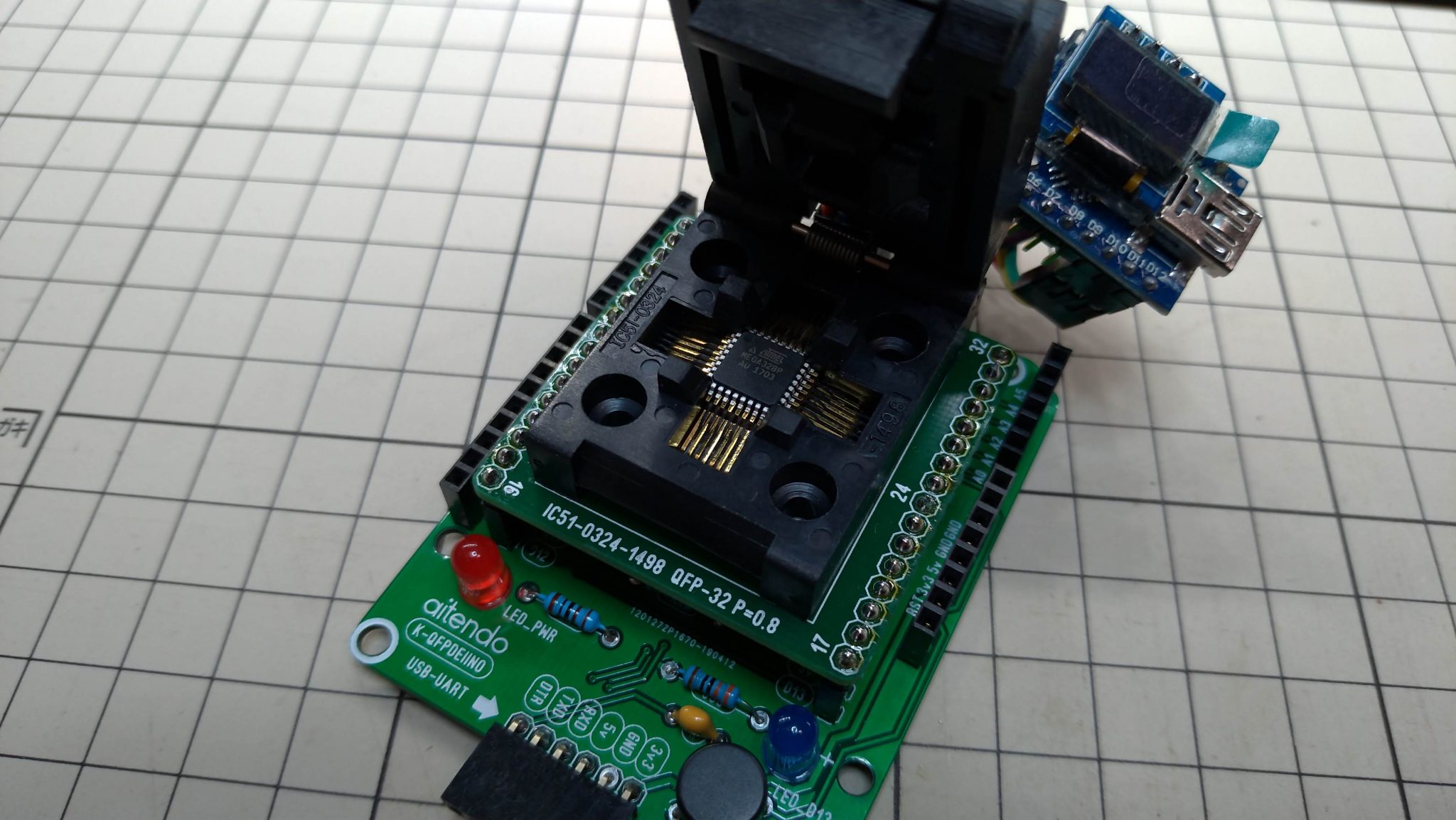 Stand alone ATMEGA328P-AU blotloader writer | Program Resource